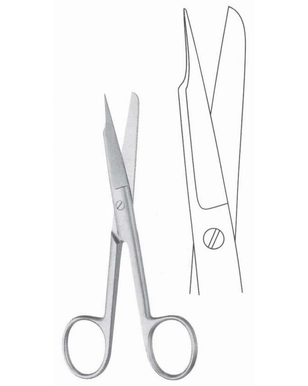 Ligature Scissors,Nail Splitting Scissors, Nail Splinting Scissors, 13 cm/5