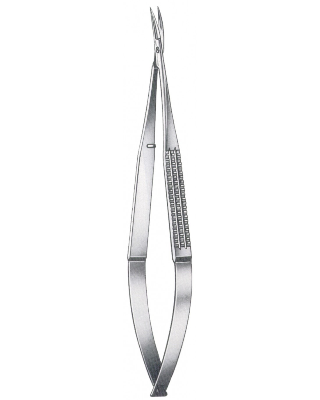 Micro Scissors, Curved, 16 cm/6