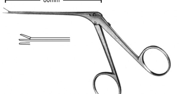 Micro Ear Polypus Forceps, Mini McGee Alligator